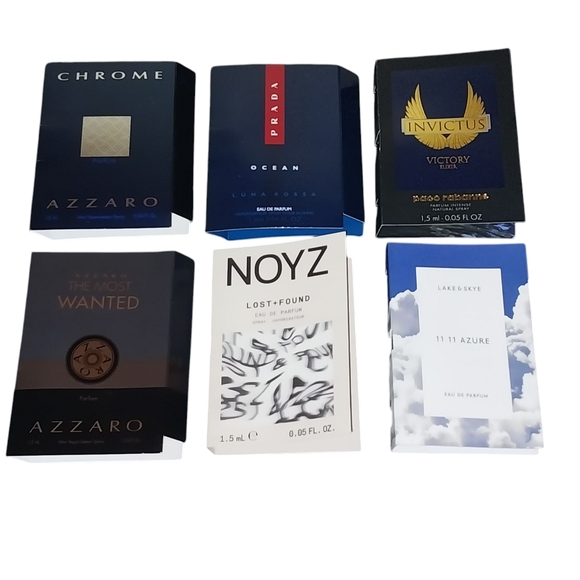 Prada | Grooming | New Luxury 6 Mens Cologne Sprays Samples | Poshmark